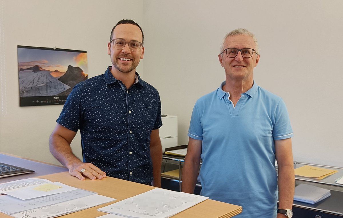 Arbeitsbeginn neuer Korporationsschreiber Stephan Huber: Korporation Uri