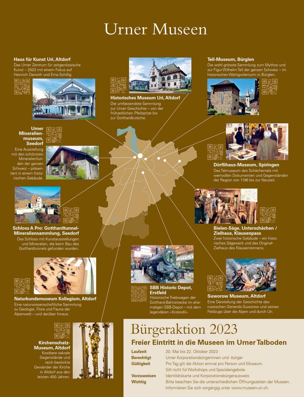 Bürgeraktion 2023 beginnt am 20. Mai: Korporation Uri